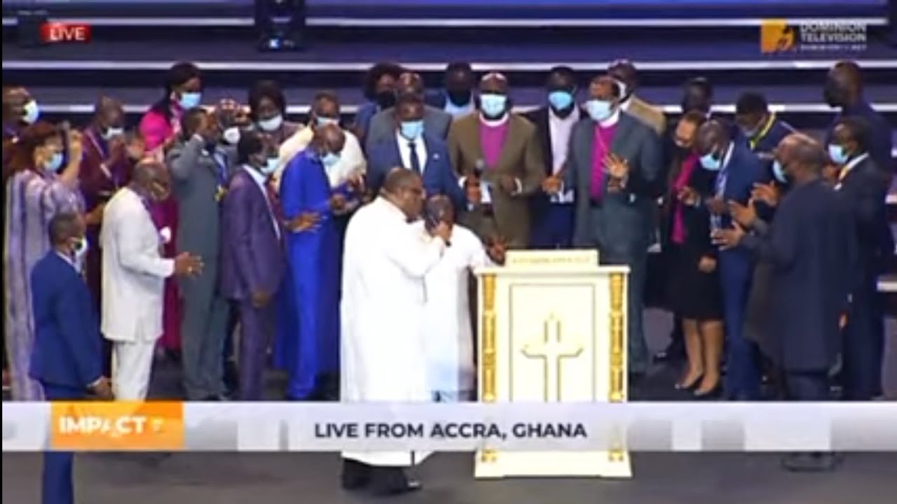 Arch Bishop Duncan Williams Prays for Apostle Joshua Selman ...